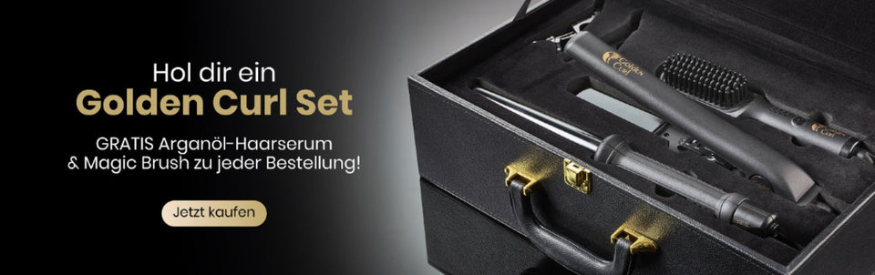 Professional and Luxury Hair Styling Tools - Golden Curl