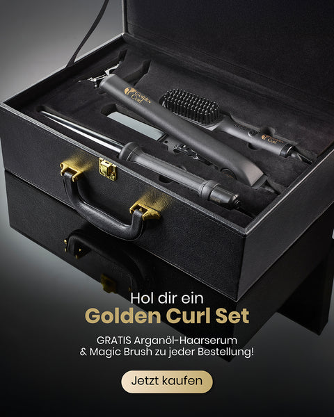 Professional and Luxury Hair Styling Tools - Golden Curl