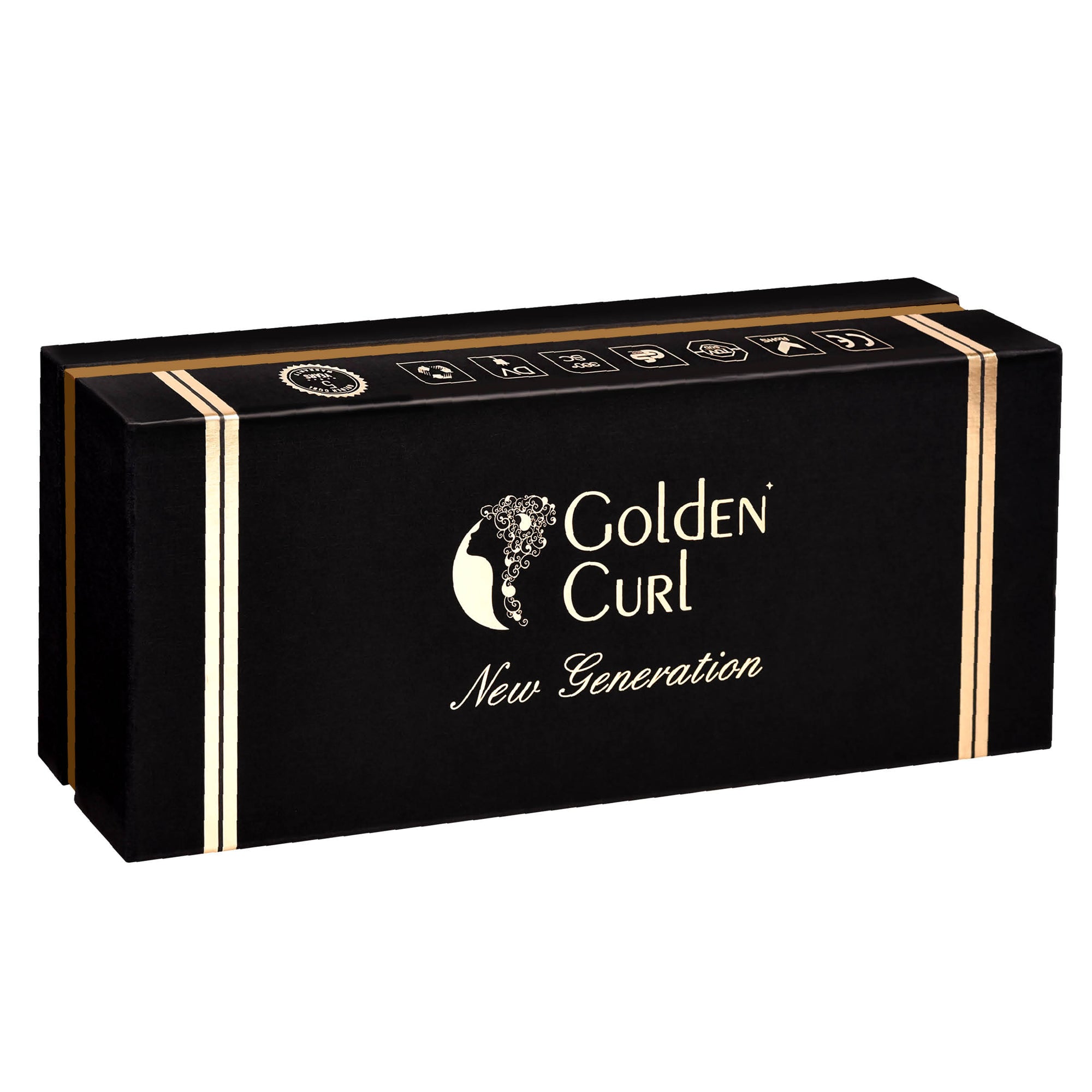 The Double Gold hair-styling tools styler flat iron – Golden Curl